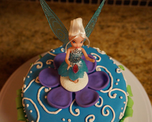 Periwinkle Fairy Cake by Cubby Cakes