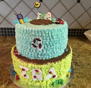 Bug Cake by Cubby Cakes